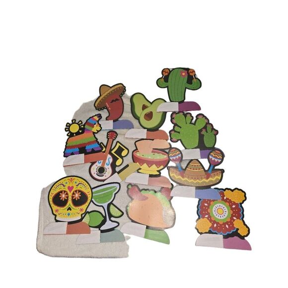Unbranded | Party Supplies | New Mexican Fiesta Party Cutouts ...